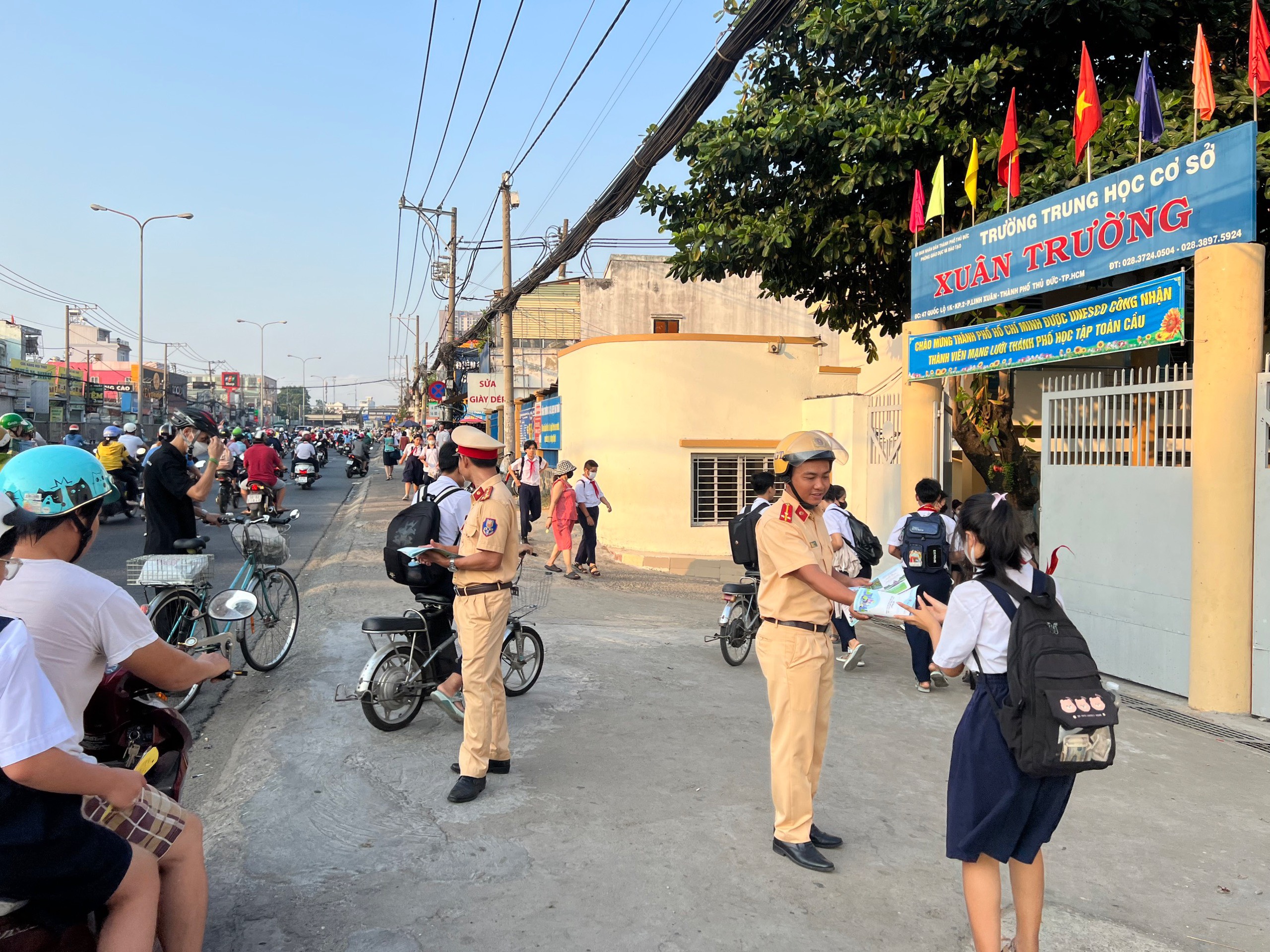 Trang thông tin điện tử Phòng cảnh sát giao thông TPHCM