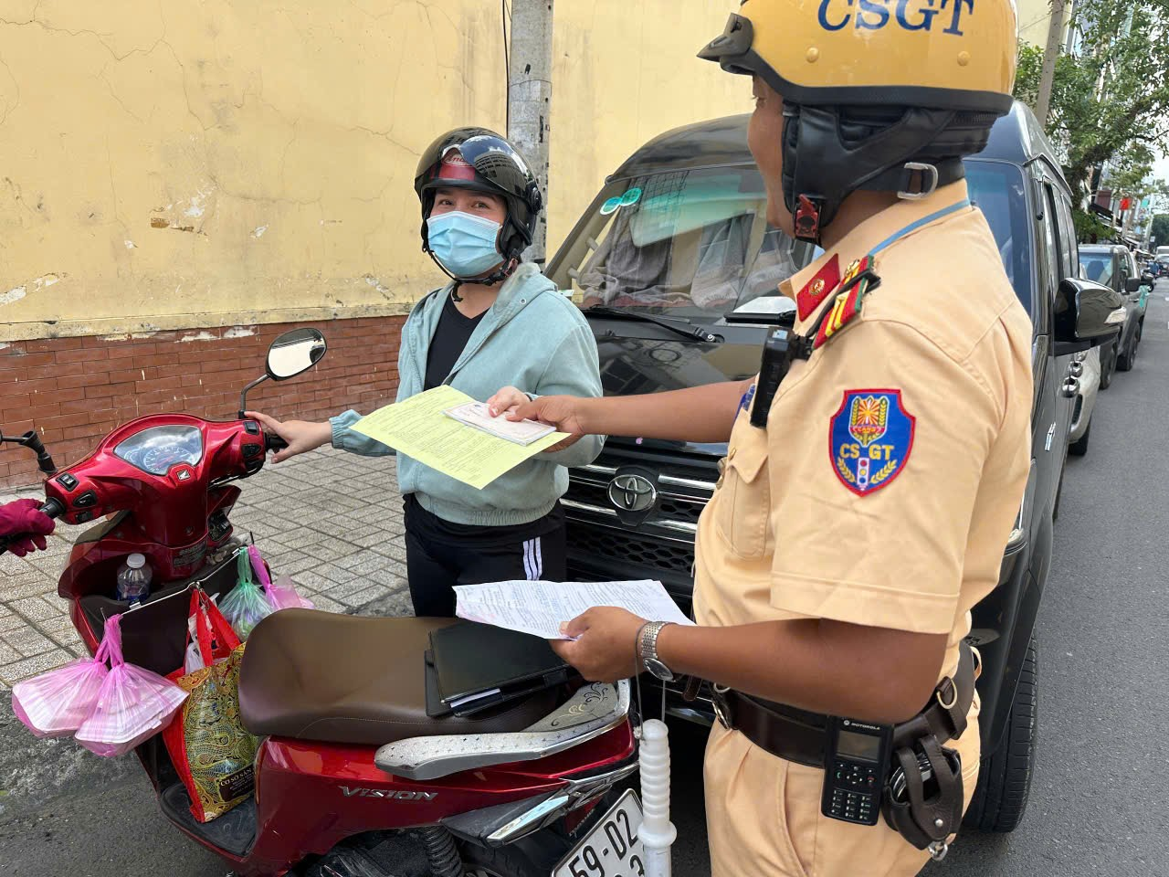 Trang thông tin điện tử Phòng cảnh sát giao thông TPHCM